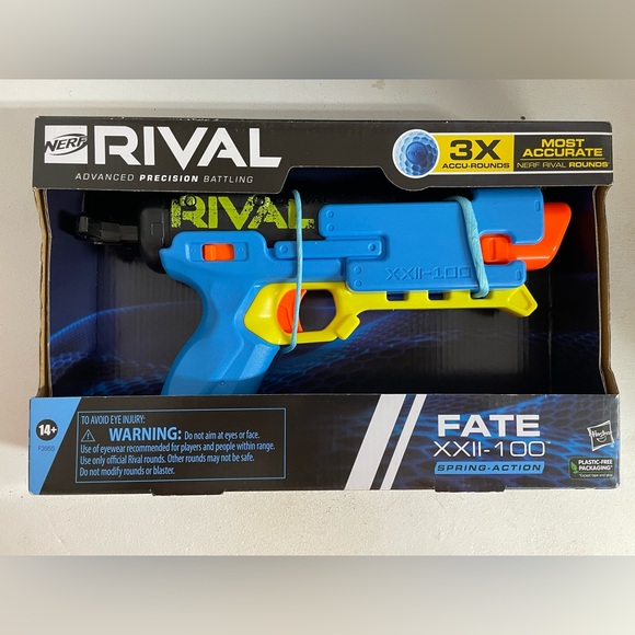Nerf | Toys | Nerf Rival Fate Xxii0 Blaster Most Accurate Rival System ...